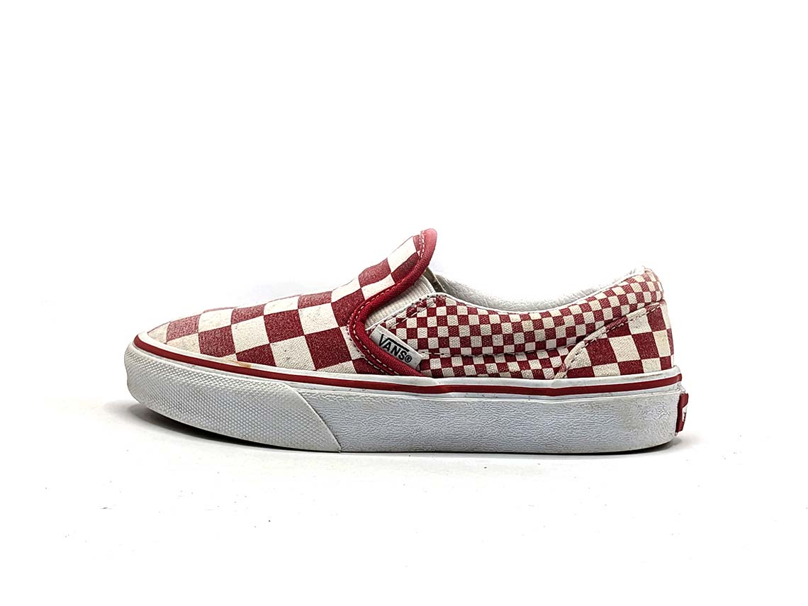 Vans Red & White Checkerboard – Replay